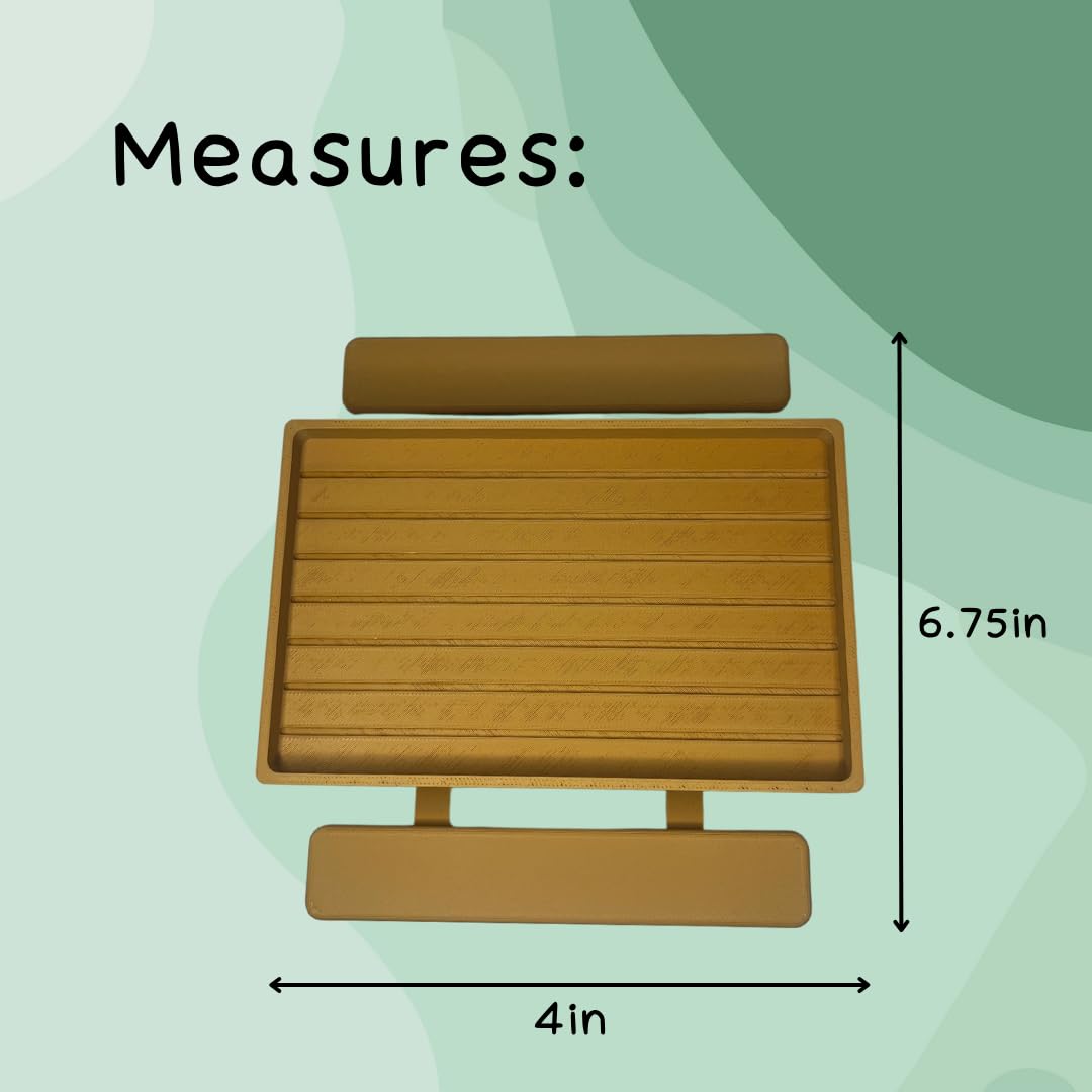 Bearded Dragon Platforms REEFSHAPE Terrarium Picnic Table - Tan Reptile ...