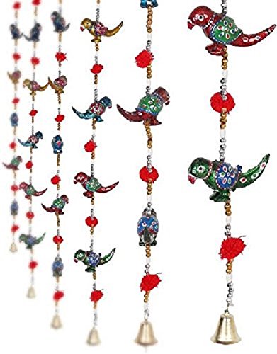 Indian Handmade Set Of-10 Decorative Beautiful Key Chain For Home ...