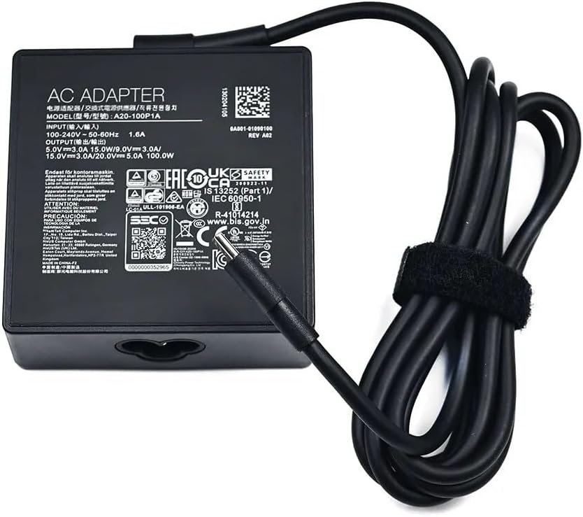 100W USB C AC Charger for ASUS ROG Flow Z13 GZ301 GZ301Z ASUS ROG Flow ...