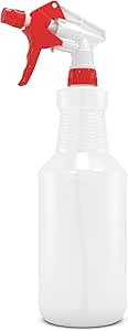 Amazon.com - BRIGHTFROM 32 OZ Empty Plastic Spray Bottle, Heavy Duty with Adjustable Spray ...