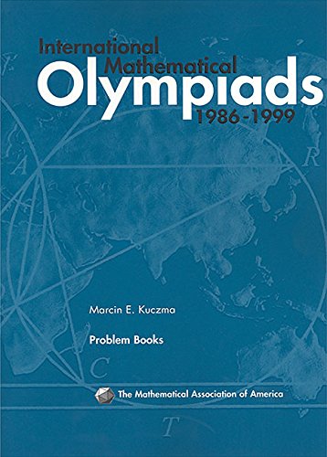 Amazon.com: International Mathematical Olympiads 1986–1999 (MAA Problem ...