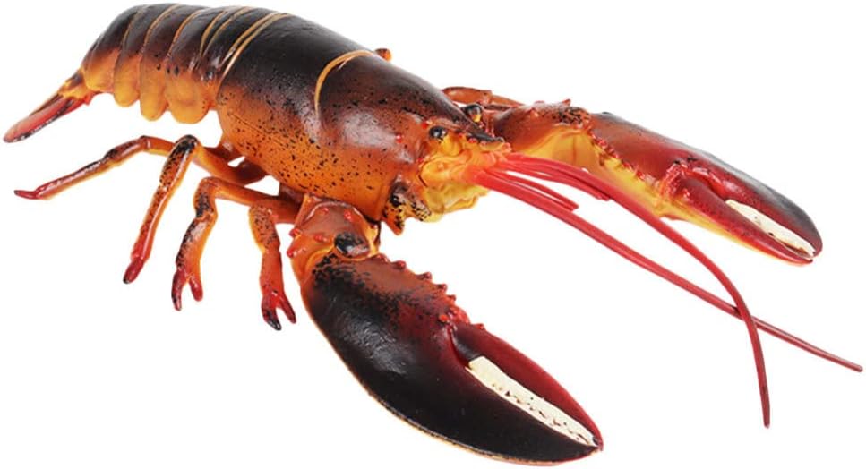 HOMSFOU Artificial Lobster Lifelike Lobster Model 13 Inch Fake Large ...
