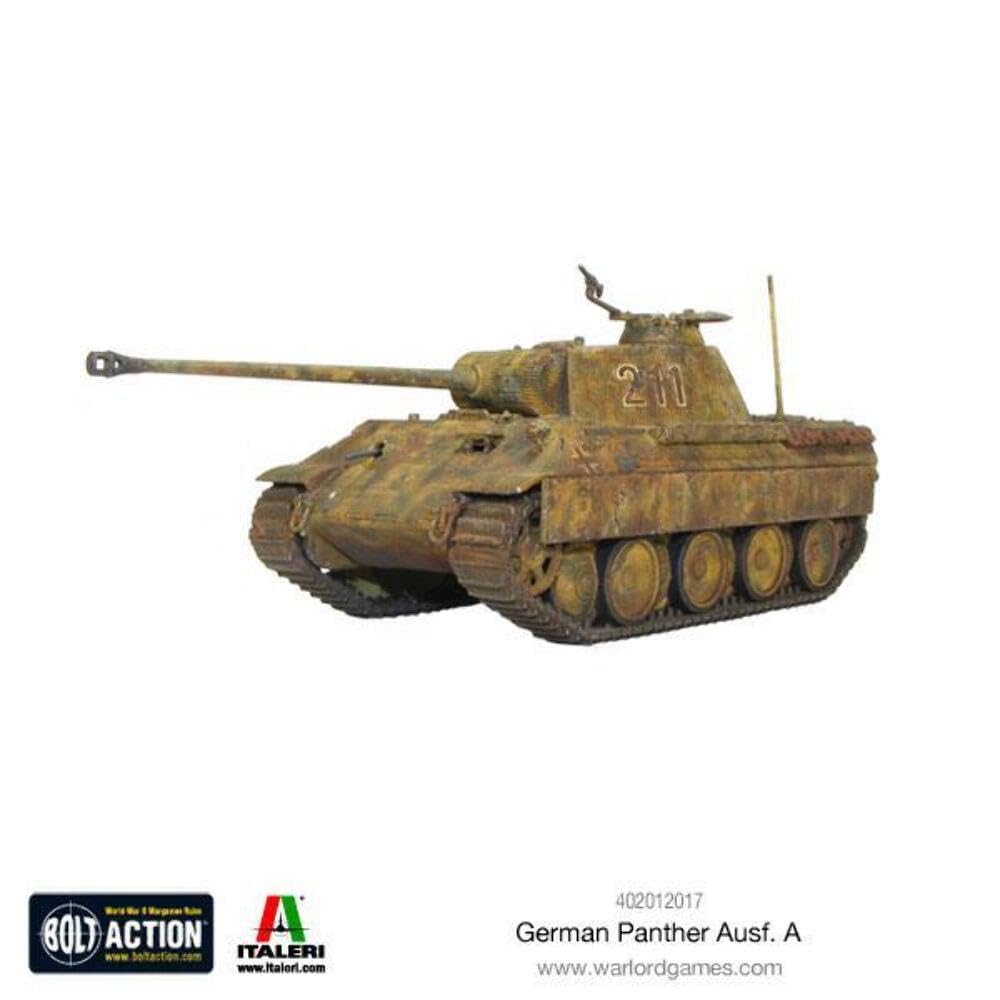 Buy Warlord Bolt Action Panther AUSF A Medium Tank 1:56 Tabletop ...