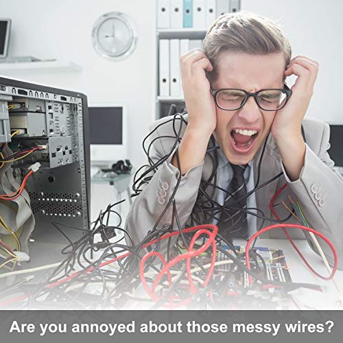 Snapklik.com : 20Pack 2 Desk Grommet White, Plastic Wire Organizer Caps ...