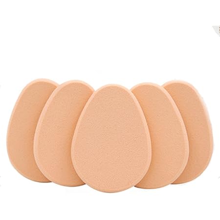 Amazon.com : Polytree 10pcs Soft Makeup Foundation Blender Face Sponge ...