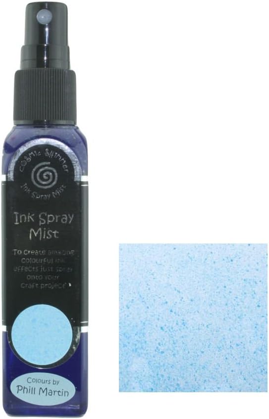 Amazon.com: Cosmic Shimmer Ink Spray Mist 50ml - Graceful Blue : Beauty ...