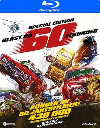 Amazon.com: Gone in 60 Seconds [ Blu-Ray, Reg.A/B/C Import - Sweden ...