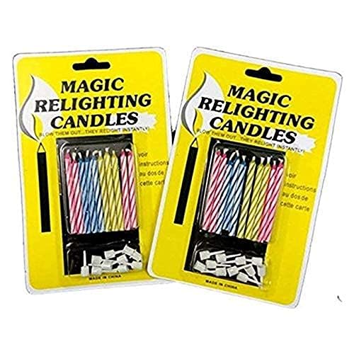 advancedestore Birthday Party Magic Relighting Candles/Magic Candles ...