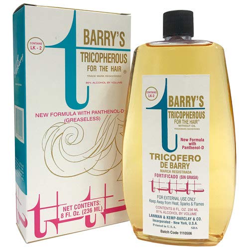 Amazon.com: Barry's Tricopherous for the Hair Greaseless 8oz (2Pack ...