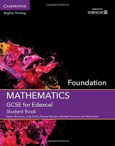 GCSE Mathematics for Edexcel Foundation... by Morrison, Karen