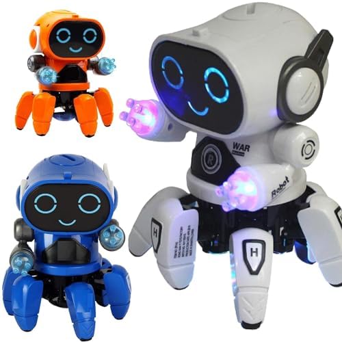 Buy KINGZOMY® Dancing Robot with Light and Music All Direction Movement ...