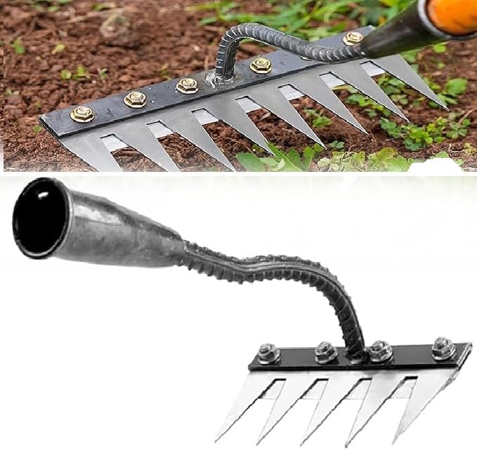 Rastrillo De Metal Para Jardín - Ferreteria Y Herramientas