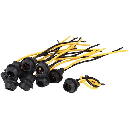 Amazon.com: TOMALL T10 Socket Pre-wired Connector for LED Light Bulbs ...