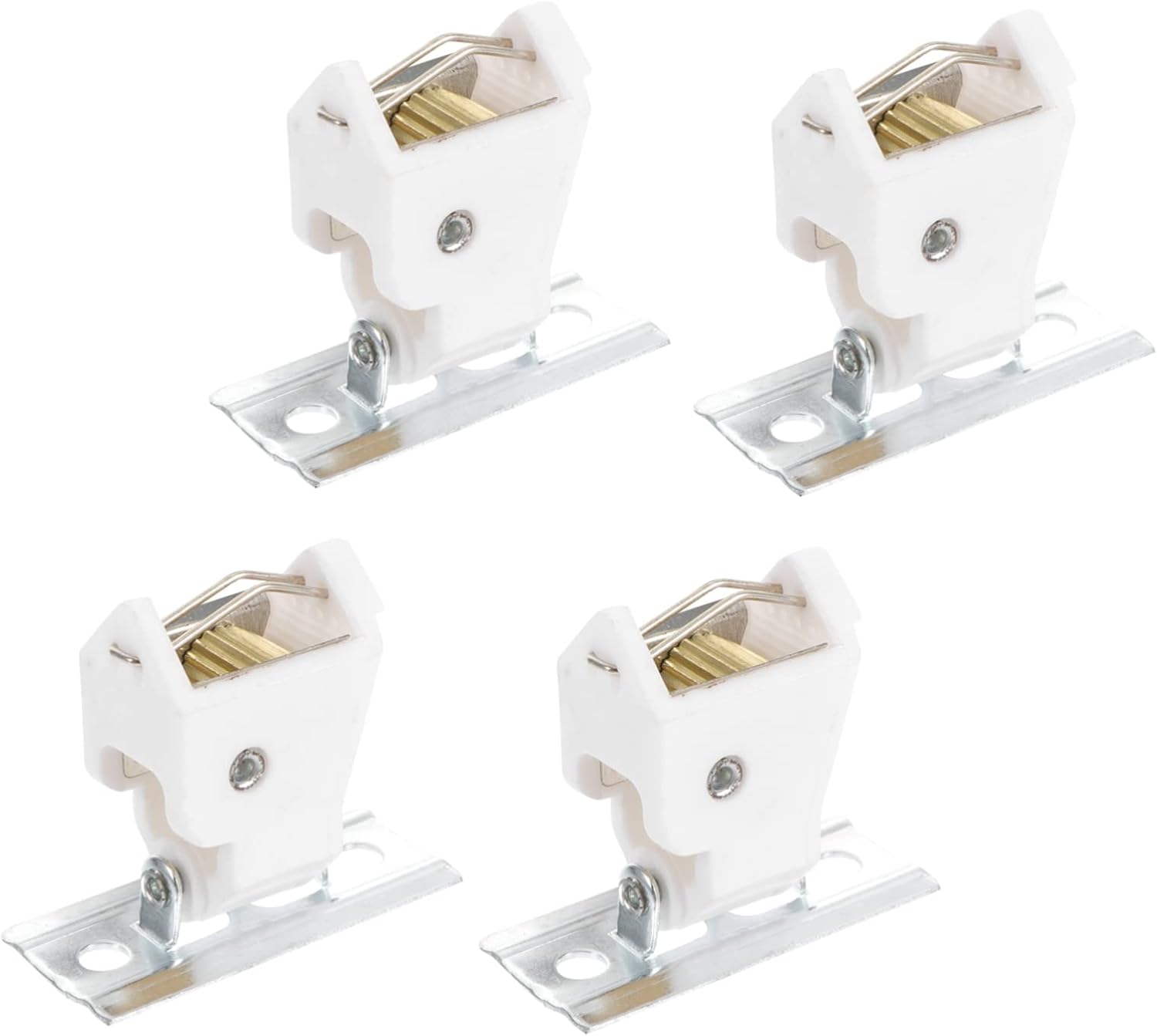 Amazon.com: VICASKY 4sets Bamboo Curtain Lock Light Lock Shades Roman ...