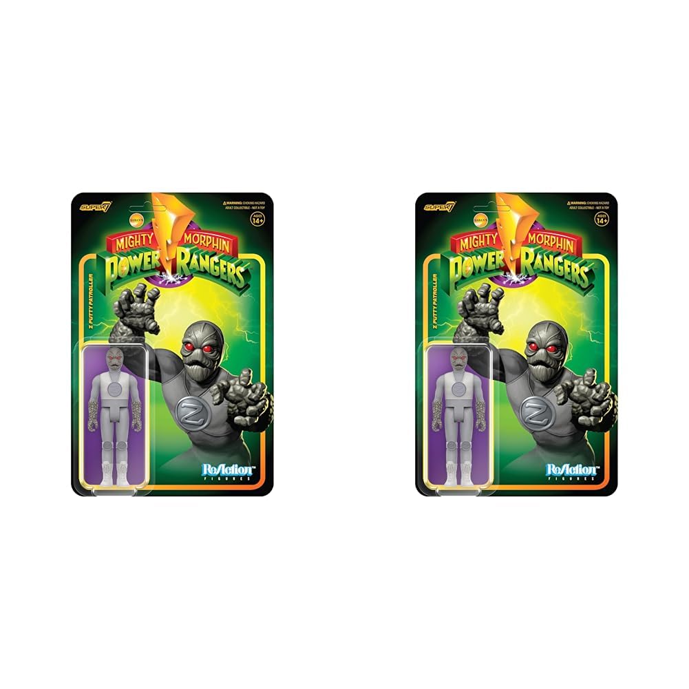 Snapklik.com : Mighty Morphin Power Rangers Reaction Figure Wave 4 - Z ...