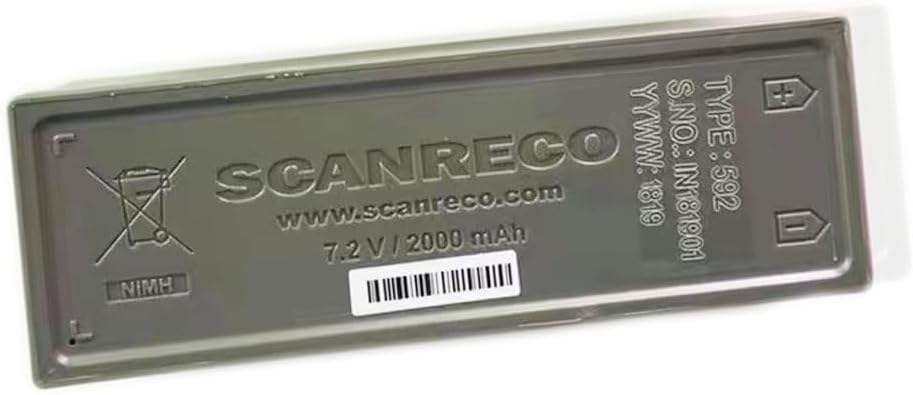 Amazon.com: DLF-Best (1 Pack) 7.2v 2000mah 592 Battery for Scanreco Battery, RSC7220 13445 NiMH ...