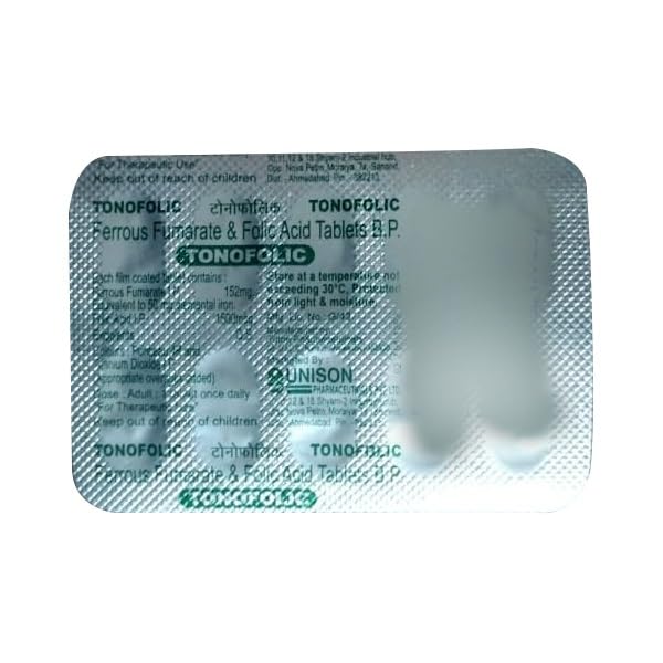 Tonofolic - Strip of 10 Tablets : Amazon.in: Health & Personal Care