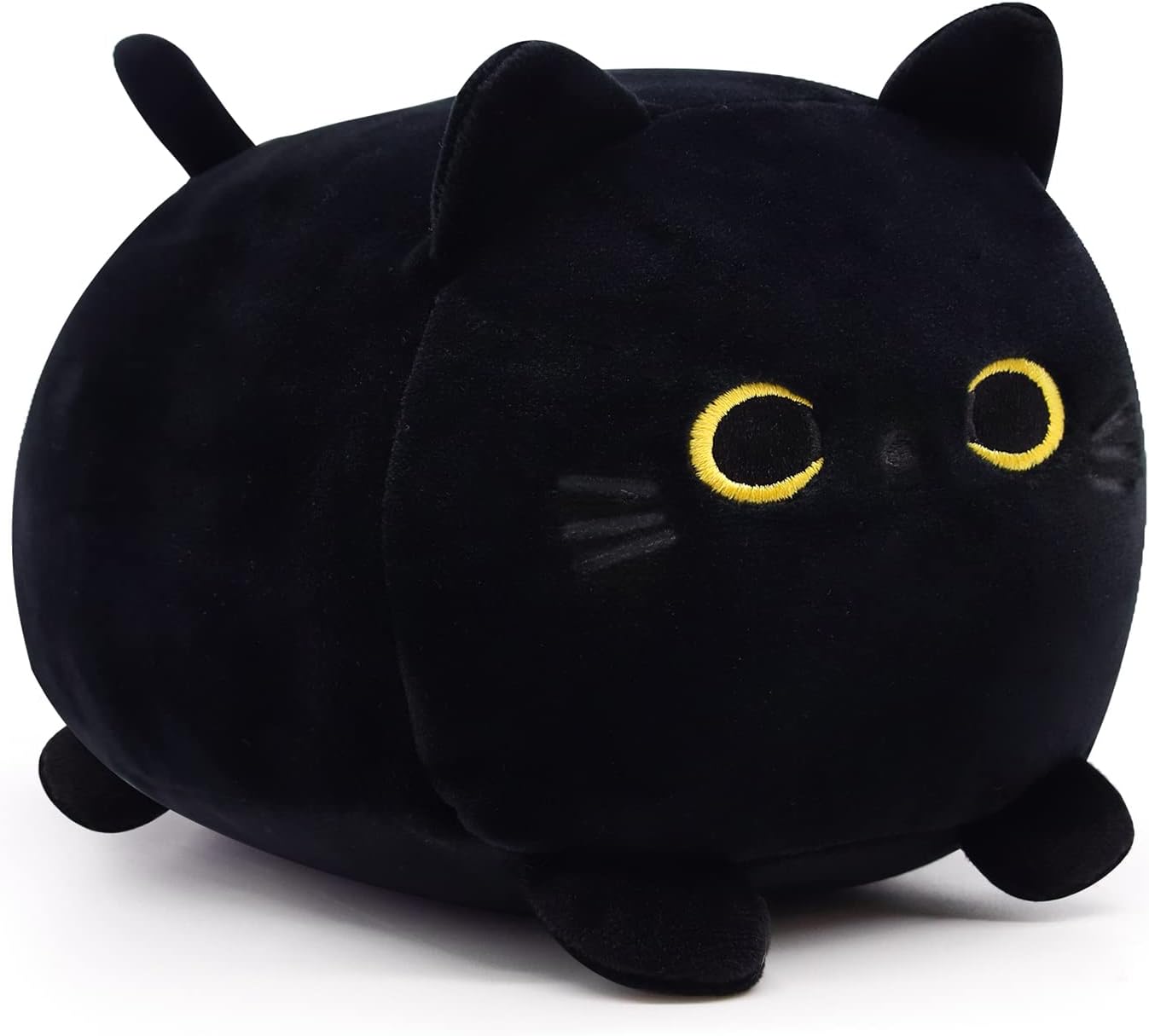Amazon.com: MUFEIRUO Black Cat Plush, 7in Black Cat Stuffed Animals ...