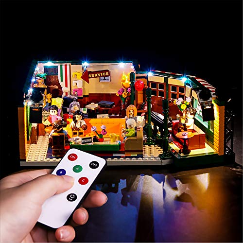【New Version】 Remote Control Led Lighting Kit for (Friends - Want It All
