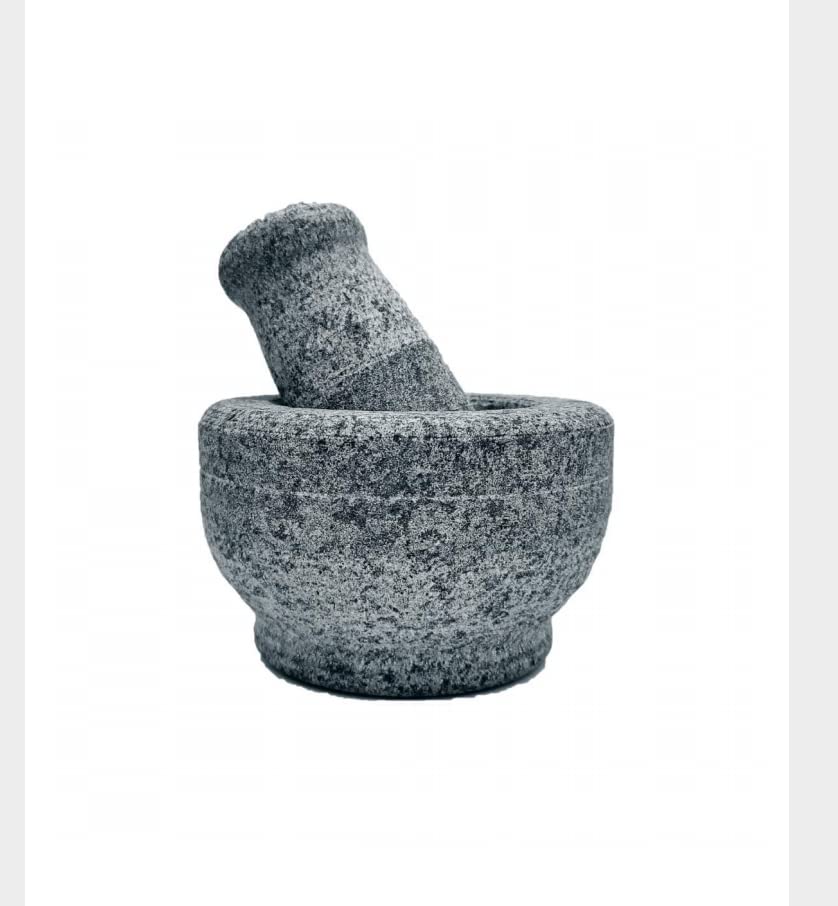 Buy Okhlis,Era Stoneware Maher/Stone Masher/okhlis/khalbatta/Imam/Ural ...