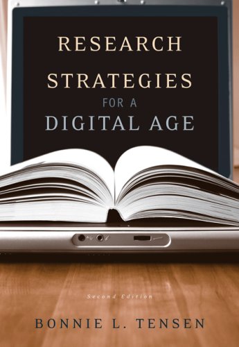 Research Strategies for a Digital Age: Tensen, Bonnie L.: 9781413019230 ...