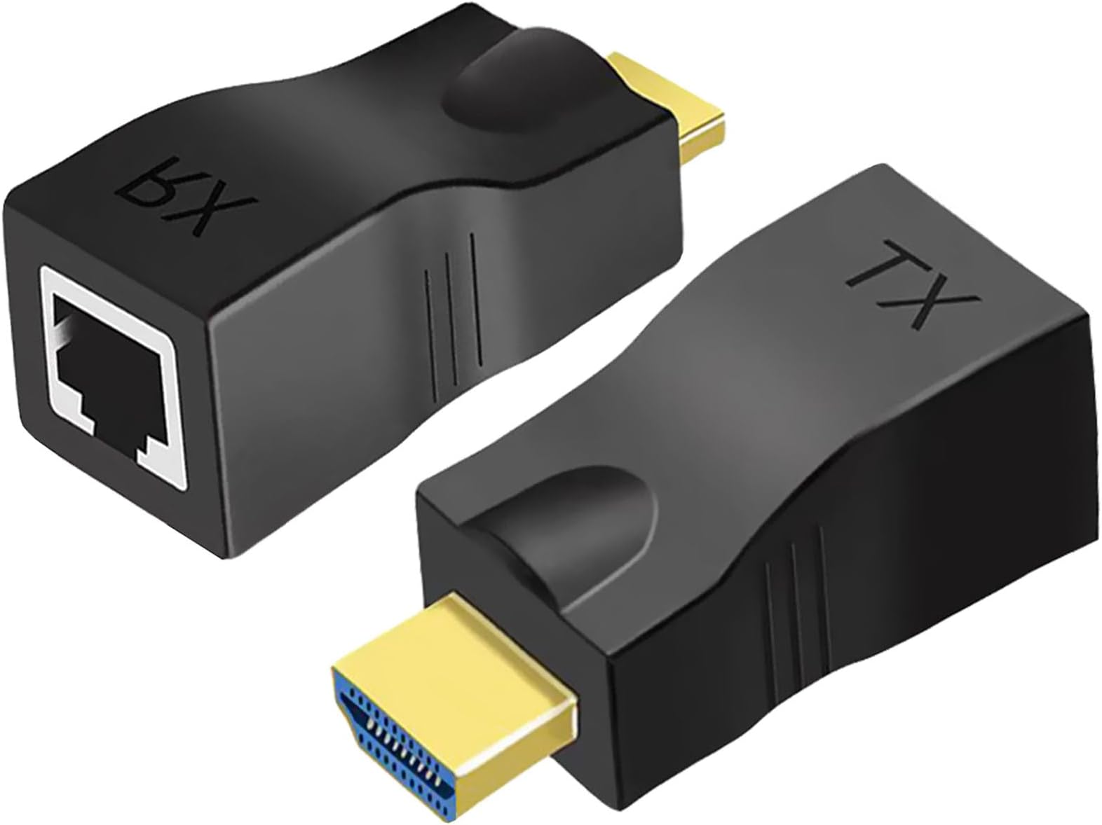 Amazon.com: Eanetf HDMI to RJ45 Extender, HDMI to RJ45 Ethernet Network ...