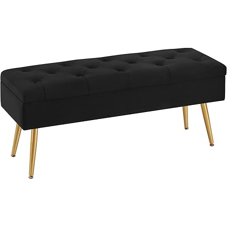 Amazon.com: TENLLEY Storage Bench- Entryway Bench, Ottoman for Bedroom ...