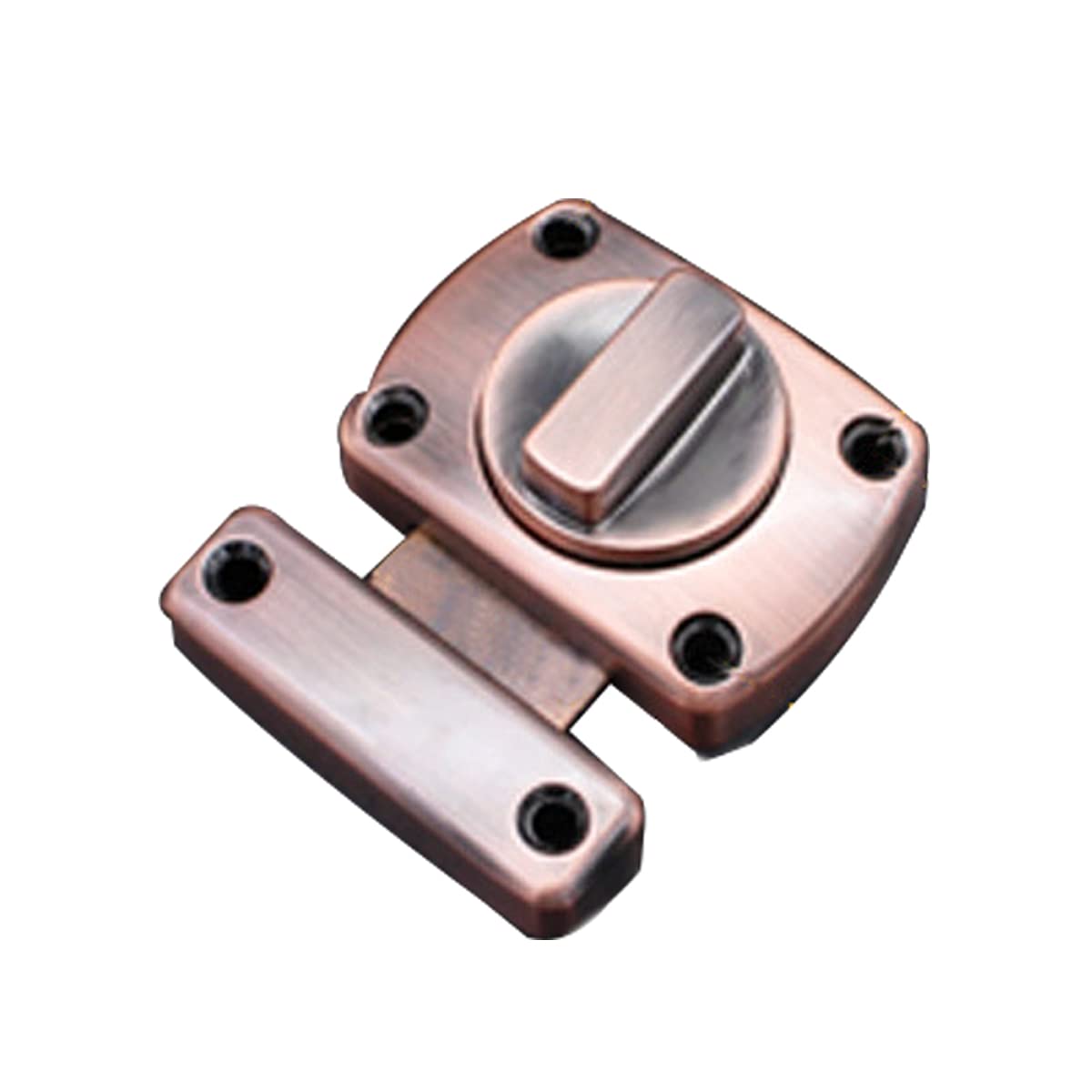 Zinc Alloy Latch Rotate Bolt, Red Copper Security Slide Lock Latch Bolt ...