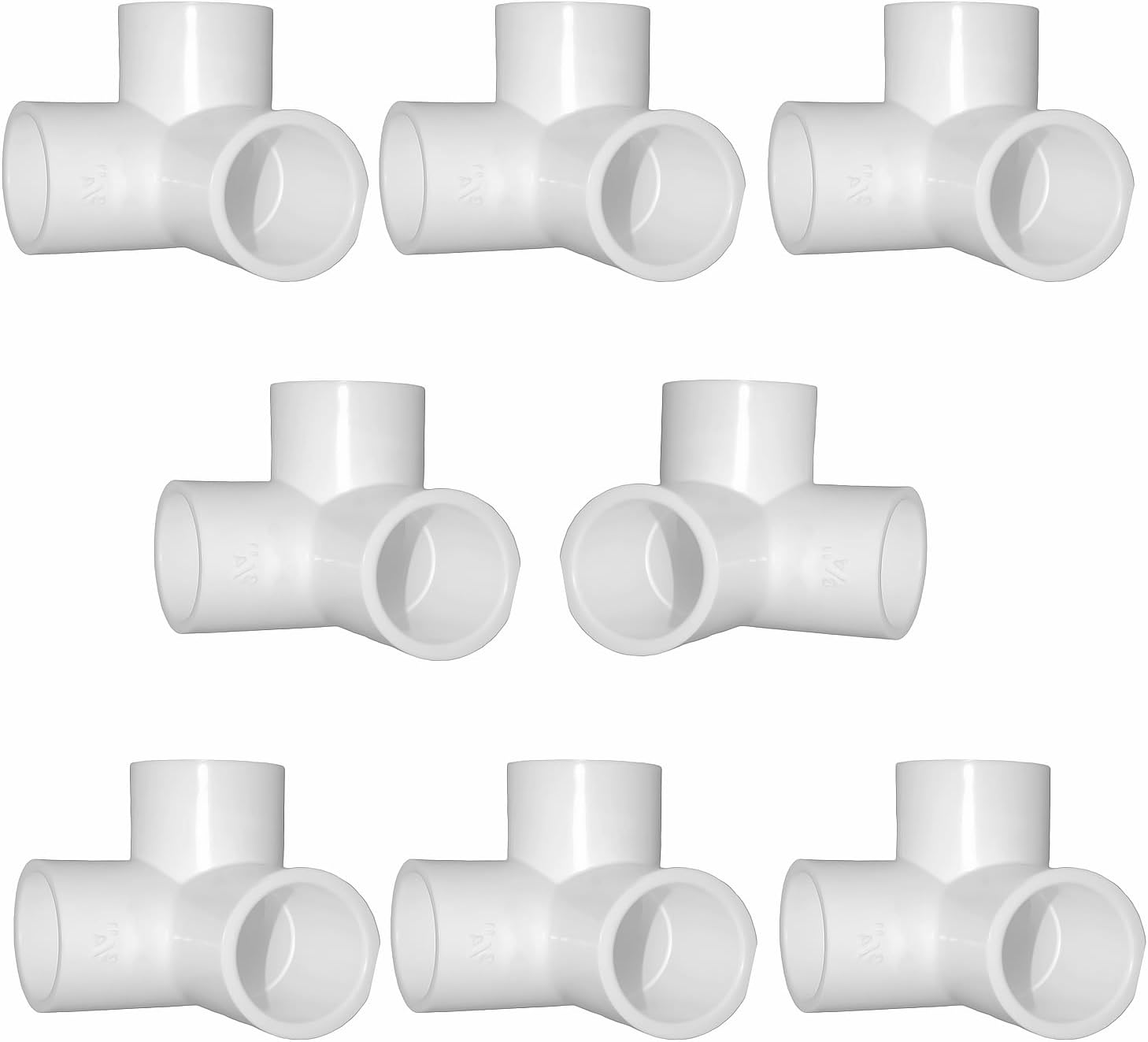 DEHRAN UPVC 3 Way Elbow 1/2" Inchi (20MM) Pipe Fitting for Bathroom and ...