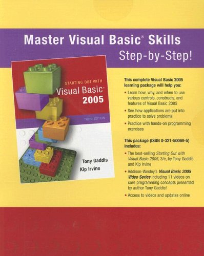 Visual Basic Tutorial on CD and Access Card for Starting Out with ...