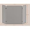 Amazon.com: Fire Beauty 3-Panel Metal Fireplace Screen for Fireplace ...