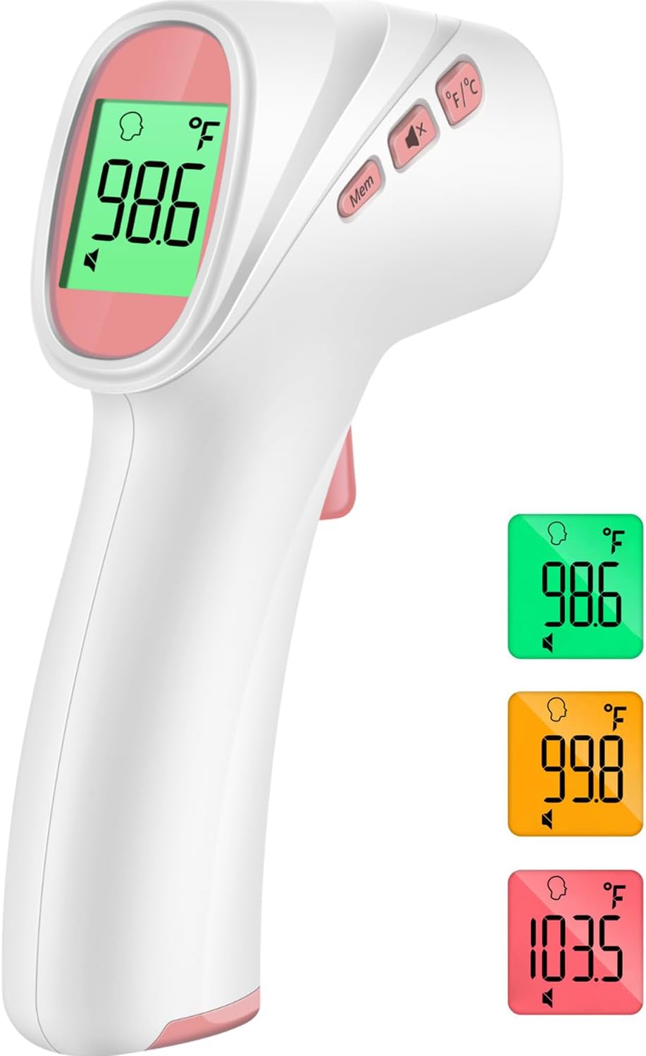 Amazon.com: iHealth No-Touch Forehead Thermometer, Digital Infrared ...