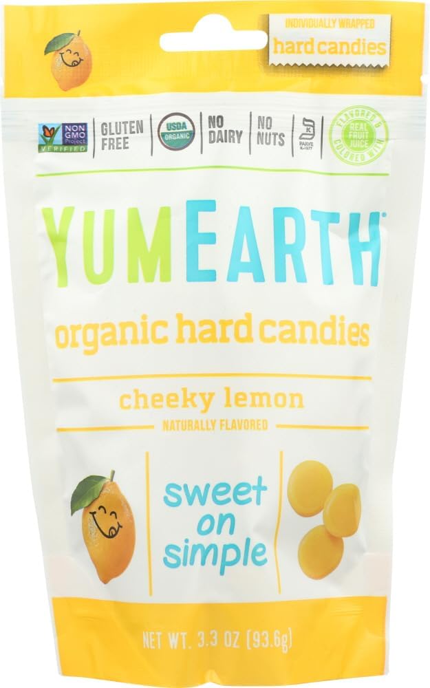 Amazon.com : Yummy Earth YumEarth Organic Hard Candies Wild Peppermint ...