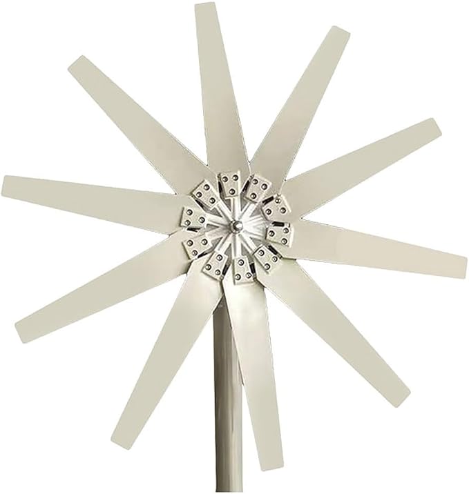 10 Blades 10000W Wind Turbine Generator Kit - 12V/24V/48V/220V Small ...