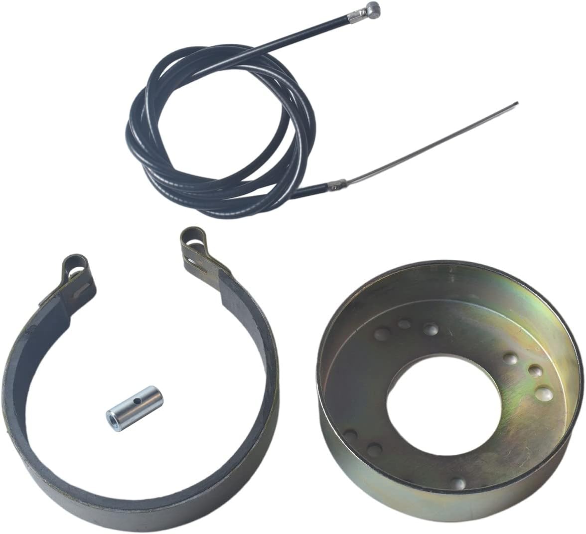 Amazon.com: VCUJSUC 4.5 inch Drum Band Cable Brake KIT For Go Kart Go ...