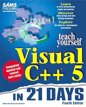 Amazon.com: Sams Teach Yourself Visual C++ 5 in 21 Days, Fourth Edition ...