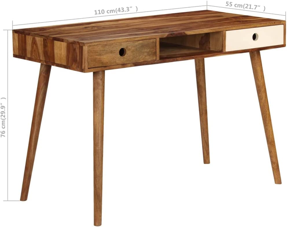 FINE Fitting Sheesham Wood Home Office Desk Writing Computer Table ...