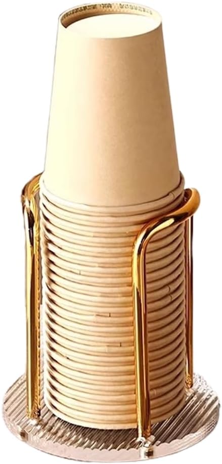 Amazon.com - Elegant Acrylic Cup Holder Disposable Cup Storage ...