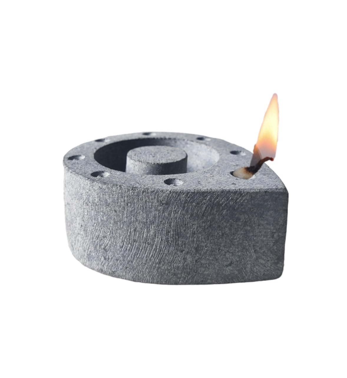 Buy Stone Traditional Deepam for Puja and Home, Office, Temple ...