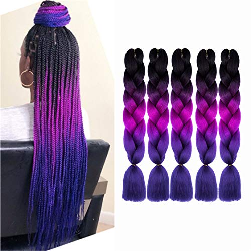 Top 10 Blue Jumbo Box Braids of 2022 - Katynel