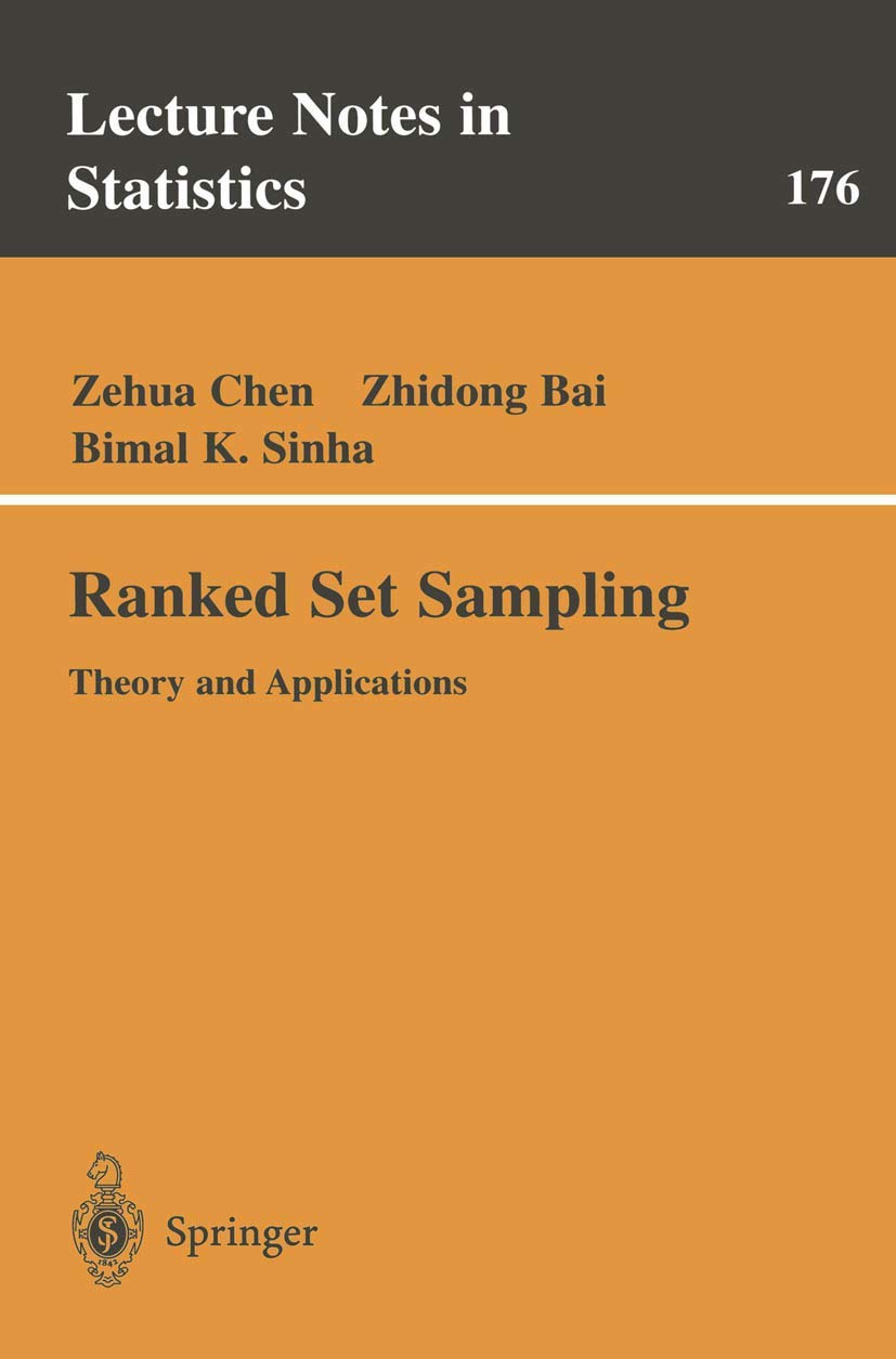 Amazon.com: Ranked Set Sampling: Theory and Applications (Lecture Notes ...