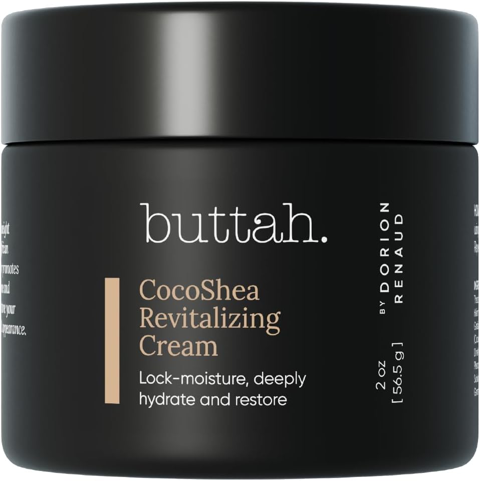Amazon.com: Buttah Skin CocoShea Revitalizing Cream 2oz - Natural ...