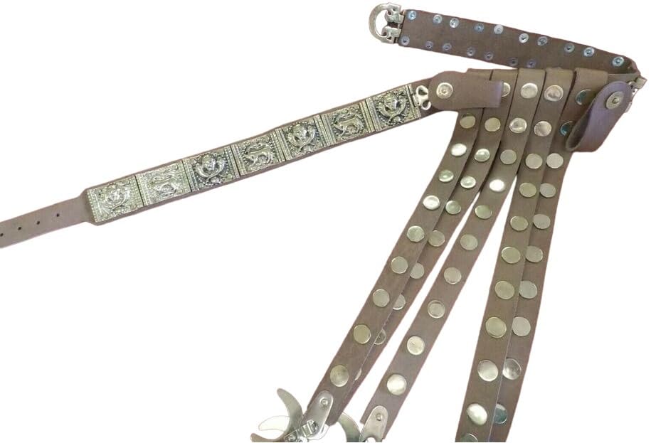 Amazon.com: Handmade Roman Legion Belt Metal and Leather Legionary Belt ...