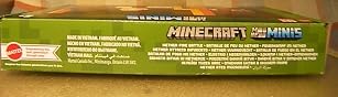 Amazon.com: Mattel Minecraft Mob Head Minis Toys, Nether Fire Battle ...