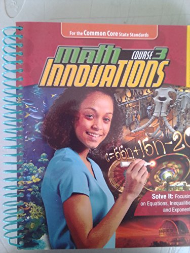 Amazon.com: Math Innovations, Course 3 - Solve It - Focusing on ...