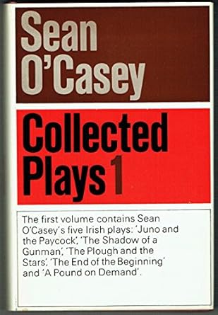 Collected Plays, Volume One: O'CASEY SEAN: 9780333080375: Amazon.com: Books