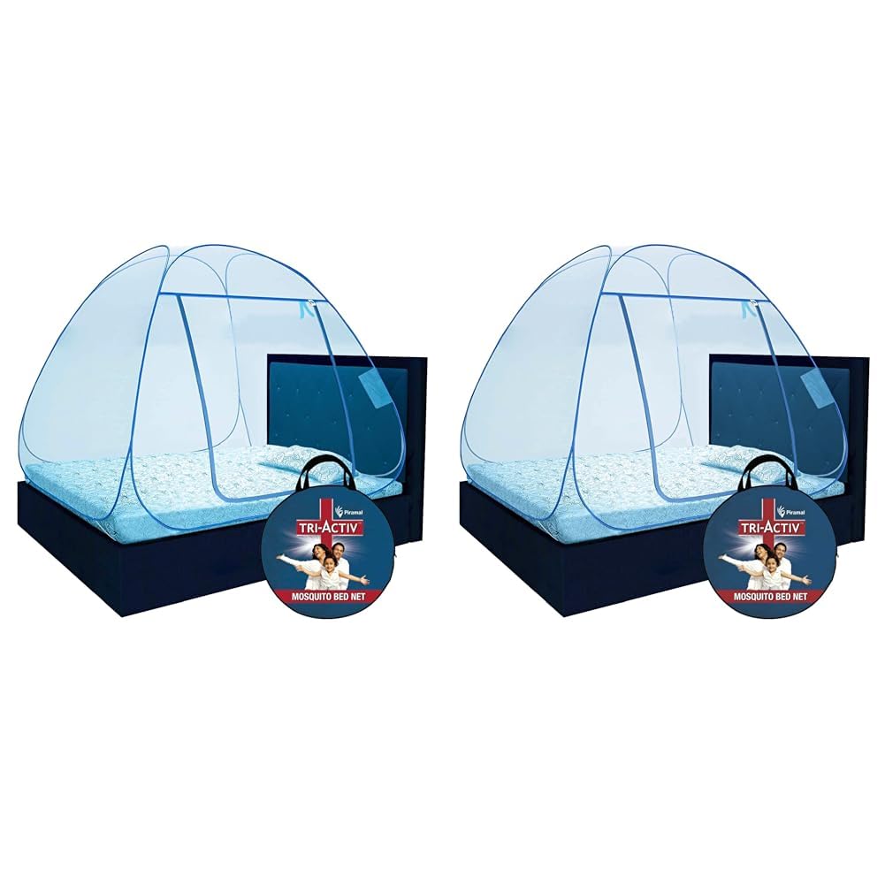 Tri-Activ Mosquito Net for Single Bed I Premium Machardani by Piramal I ...