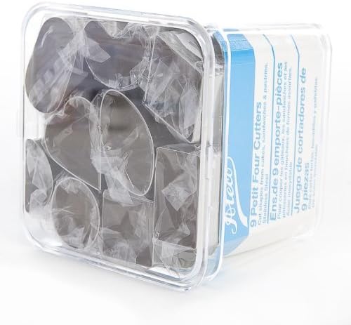 Ateco Petit Four Cutter Set 9 Piece : Amazon.co.uk: Grocery
