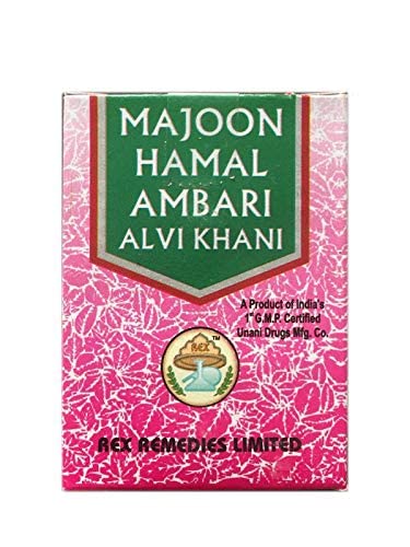 LAXMI AYURVEDIC REX REMEDIES MAJUN HAMAL AMBARI ALVI KHANI 60 GM ...