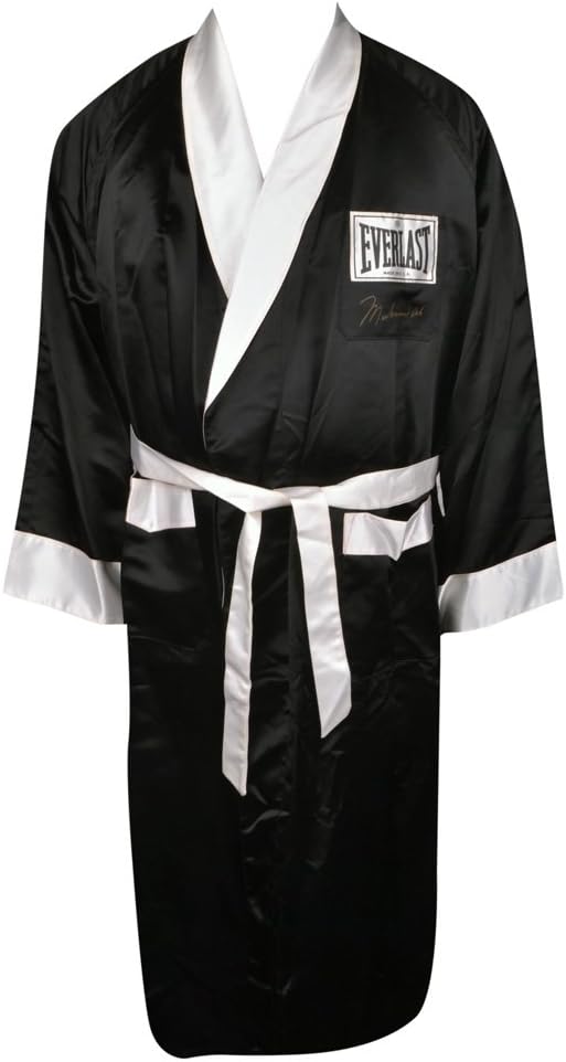 Muhammad Ali Autographed Robe - JSA Certified - Autographed Boxing ...